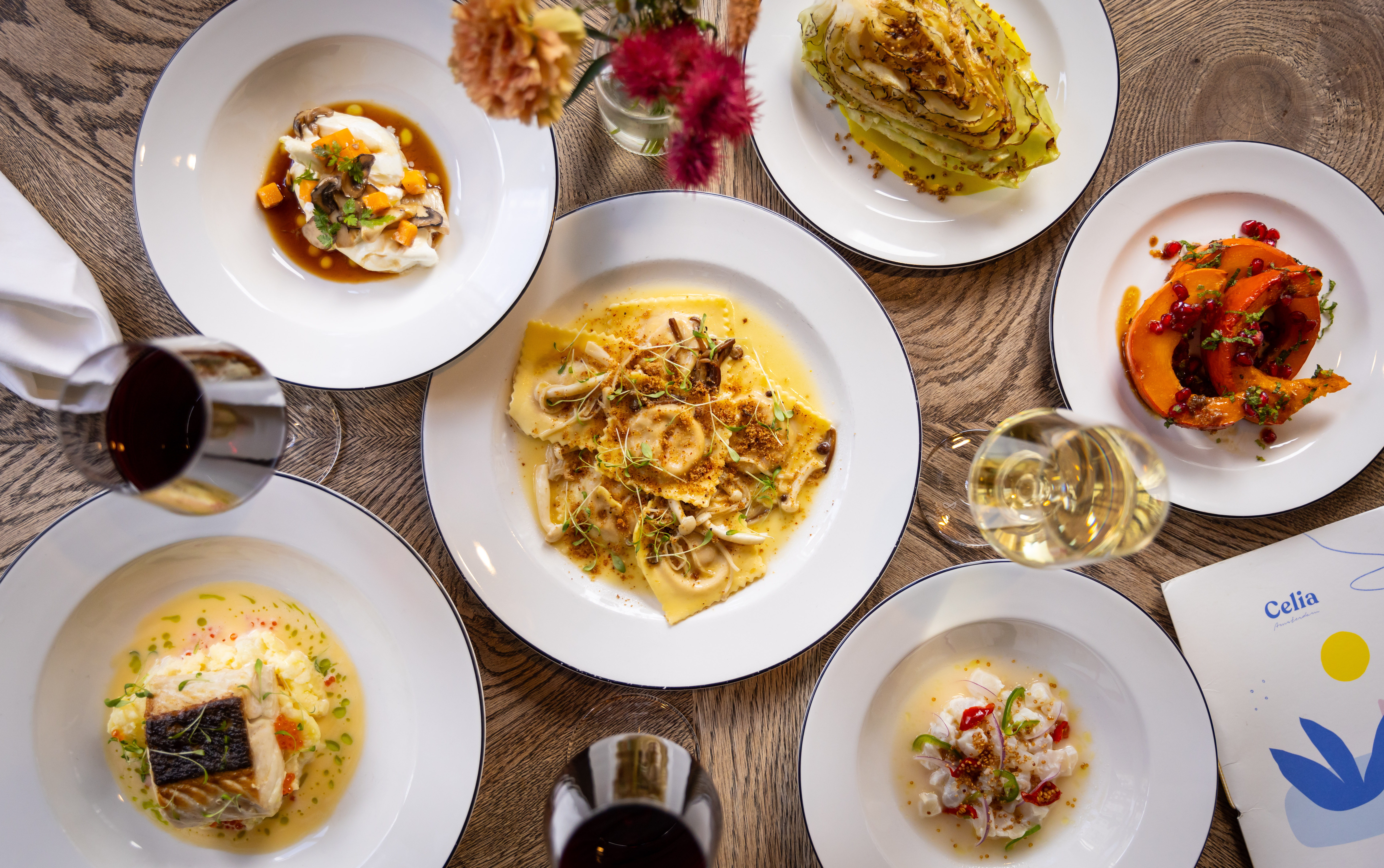 Menu of Celia Amsterdam | Celia Amsterdam